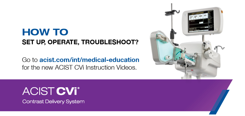 CVi Instruction Videos | ACIST Medical